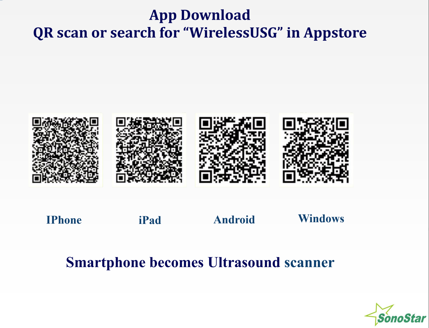 Sonostar Wireless Handheld Ultrasound | ZG Worldwide